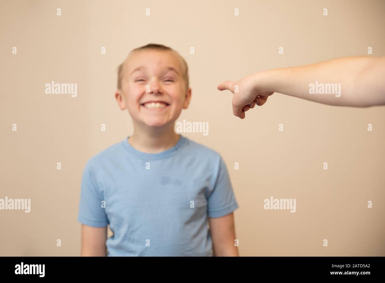 Child in trouble school hi-res stock photography and images - Alamy