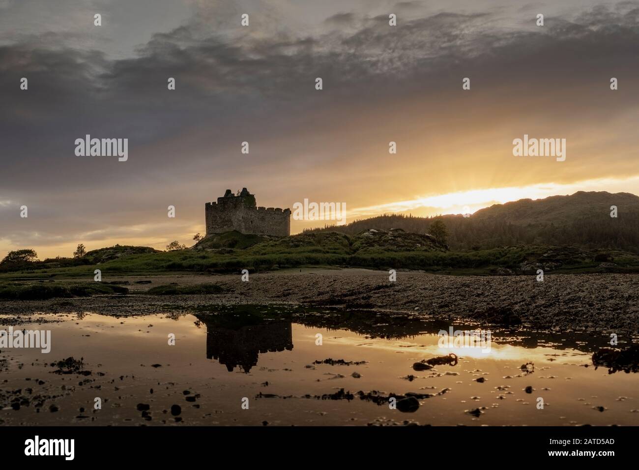 Loch moidart aerial hi-res stock photography and images - Alamy