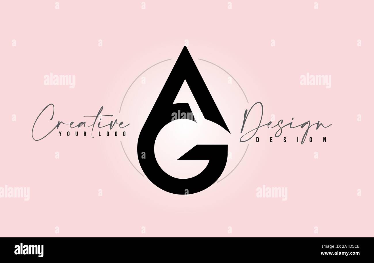 Letter Logo Design with Creative Look and Beautiful Modern Design ...