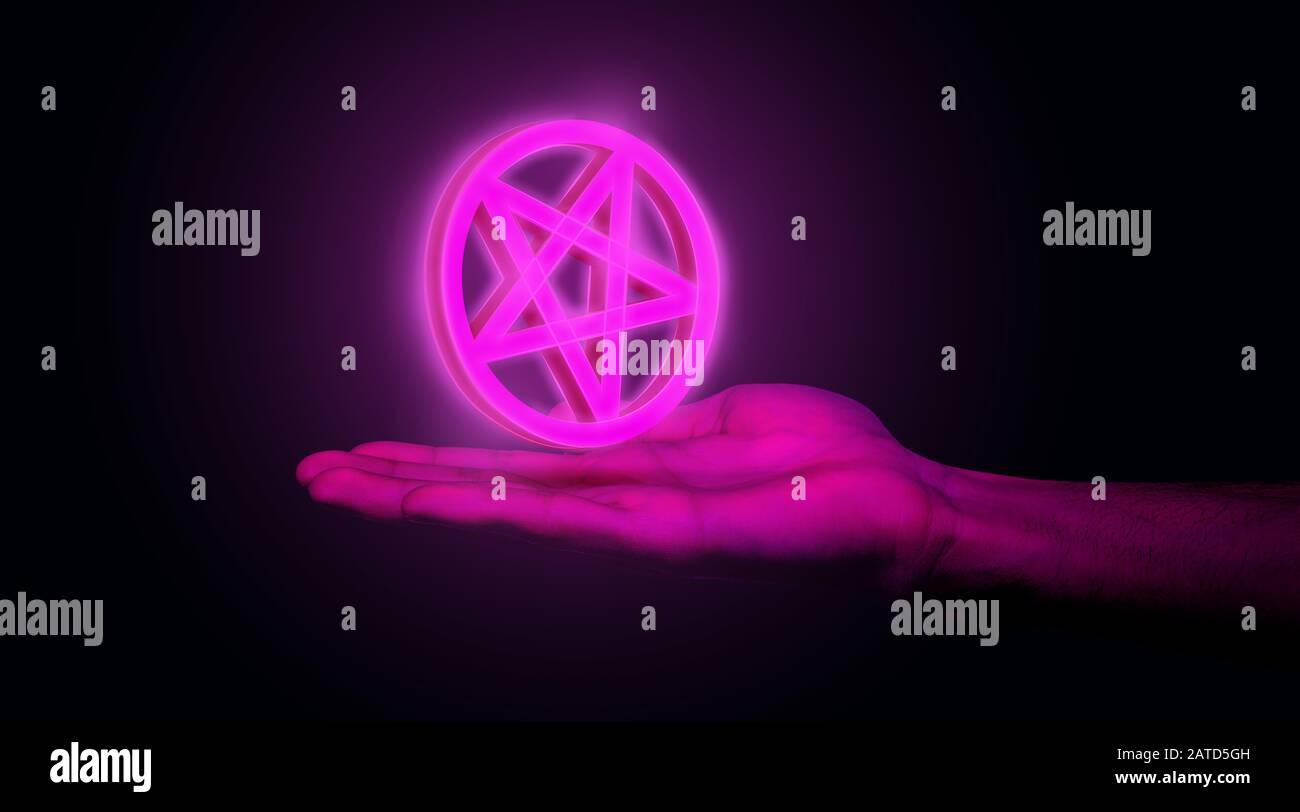 Inverted pentagram hi-res stock photography and images - Alamy
