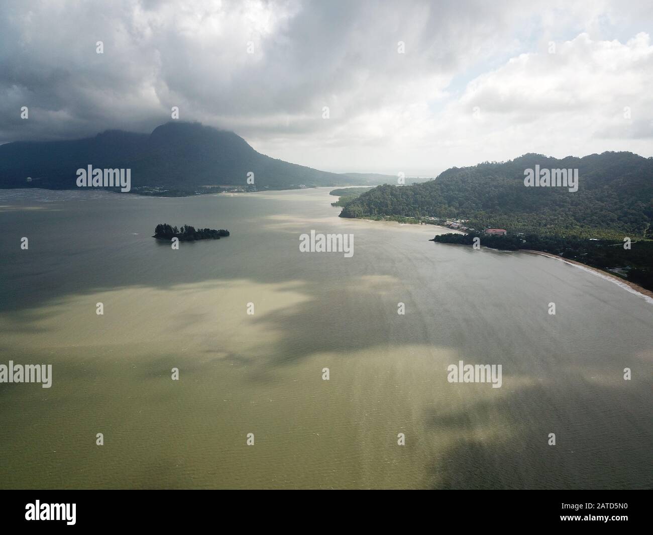 Sarawak river mount santubong hi-res stock photography and images - Alamy
