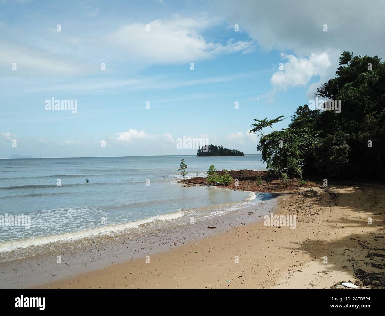 Sarawak river mount santubong hi-res stock photography and images - Alamy