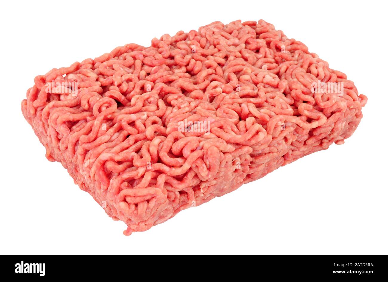 Fresh raw beef mince meat isolated on a white background Stock Photo ...
