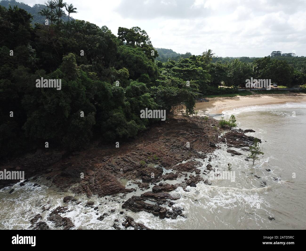 Sarawak river mount santubong hi-res stock photography and images - Alamy