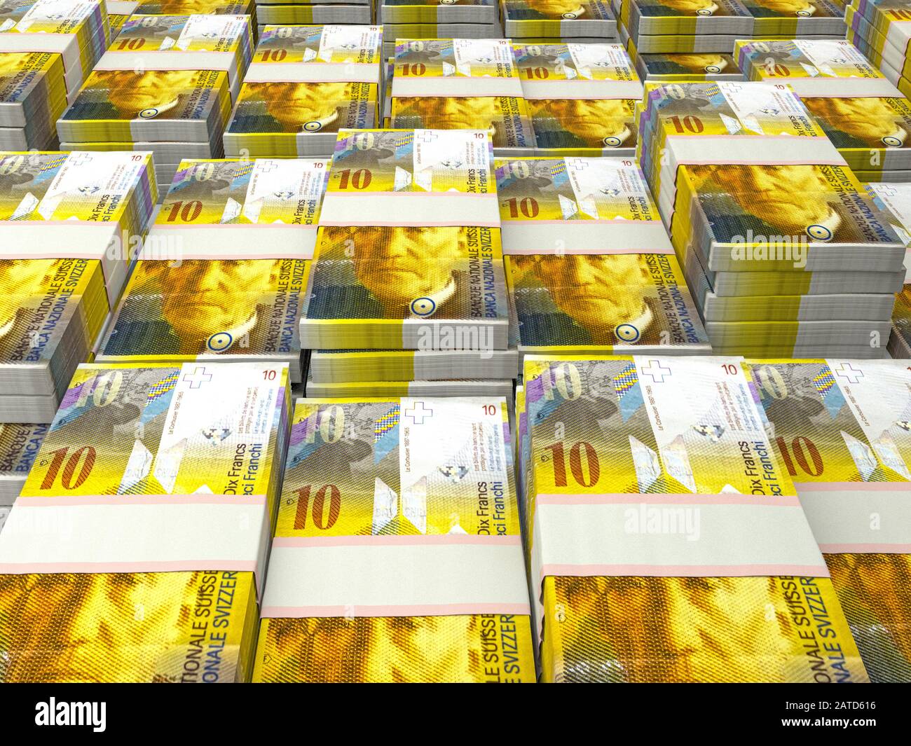 The currency of Switzerland. Finance background. Zurich. CHF. Swiss ...