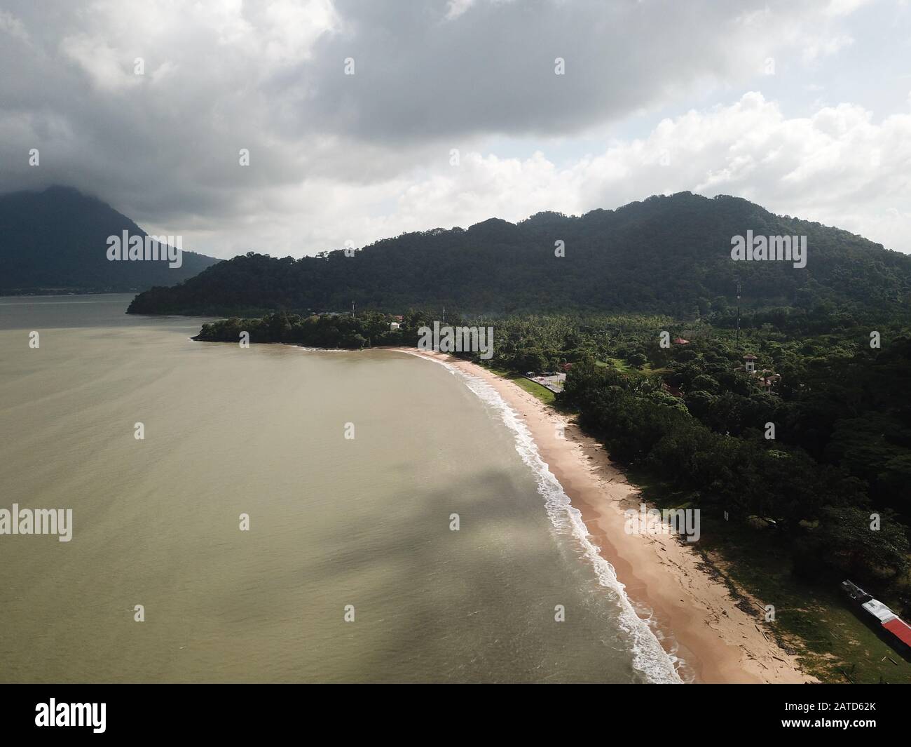 Sarawak river mount santubong hi-res stock photography and images - Alamy