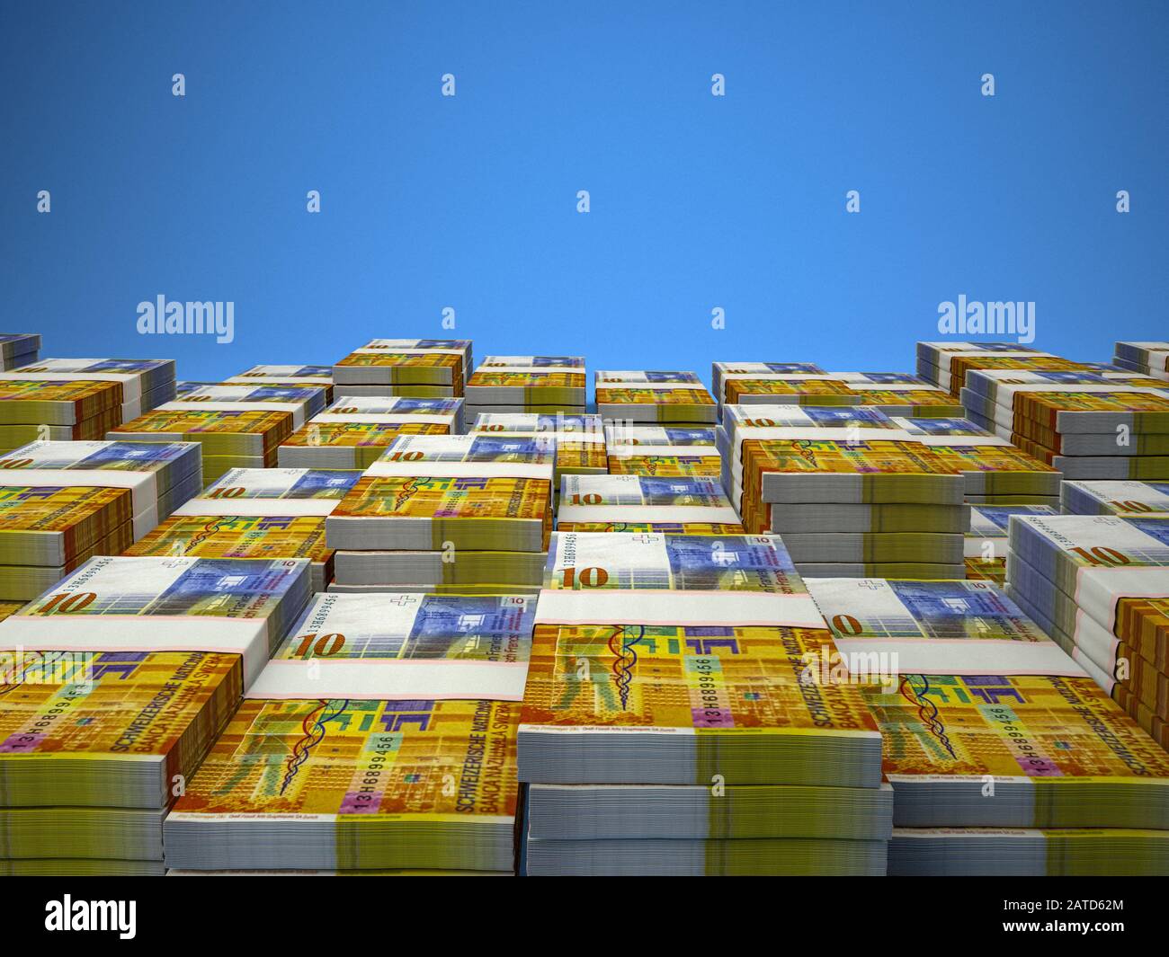 The currency of Switzerland. Finance background. Zurich. CHF. Swiss ...