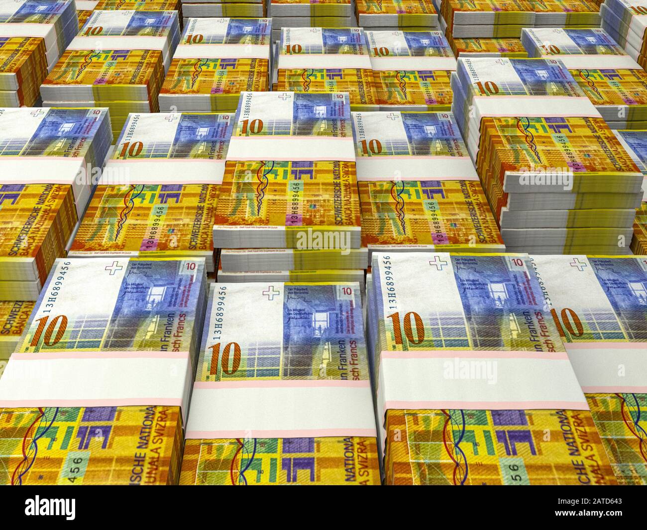 The currency of Switzerland. Finance background. Zurich. CHF. Swiss ...