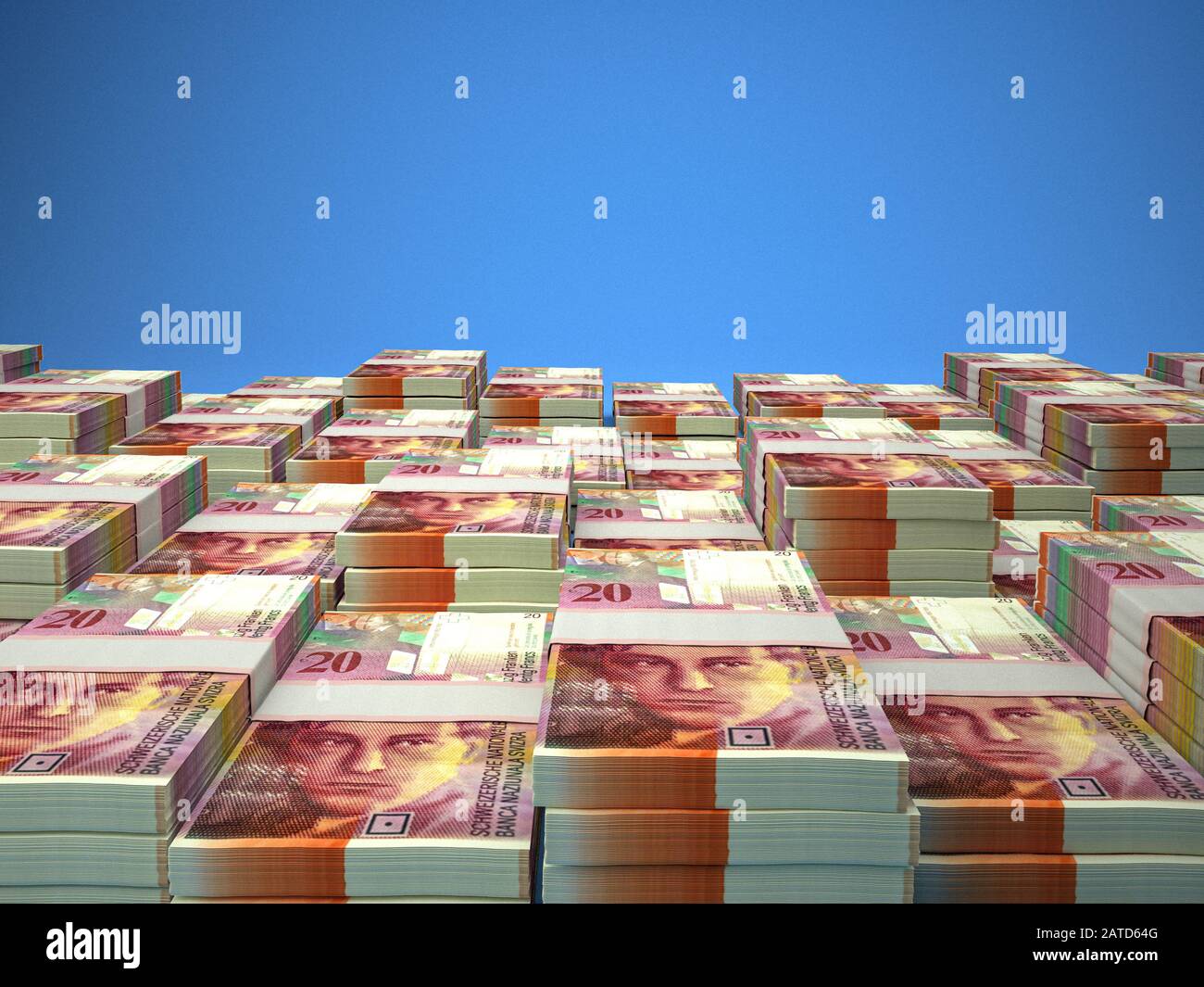 The currency of Switzerland. Finance background. Zurich. CHF. Swiss ...