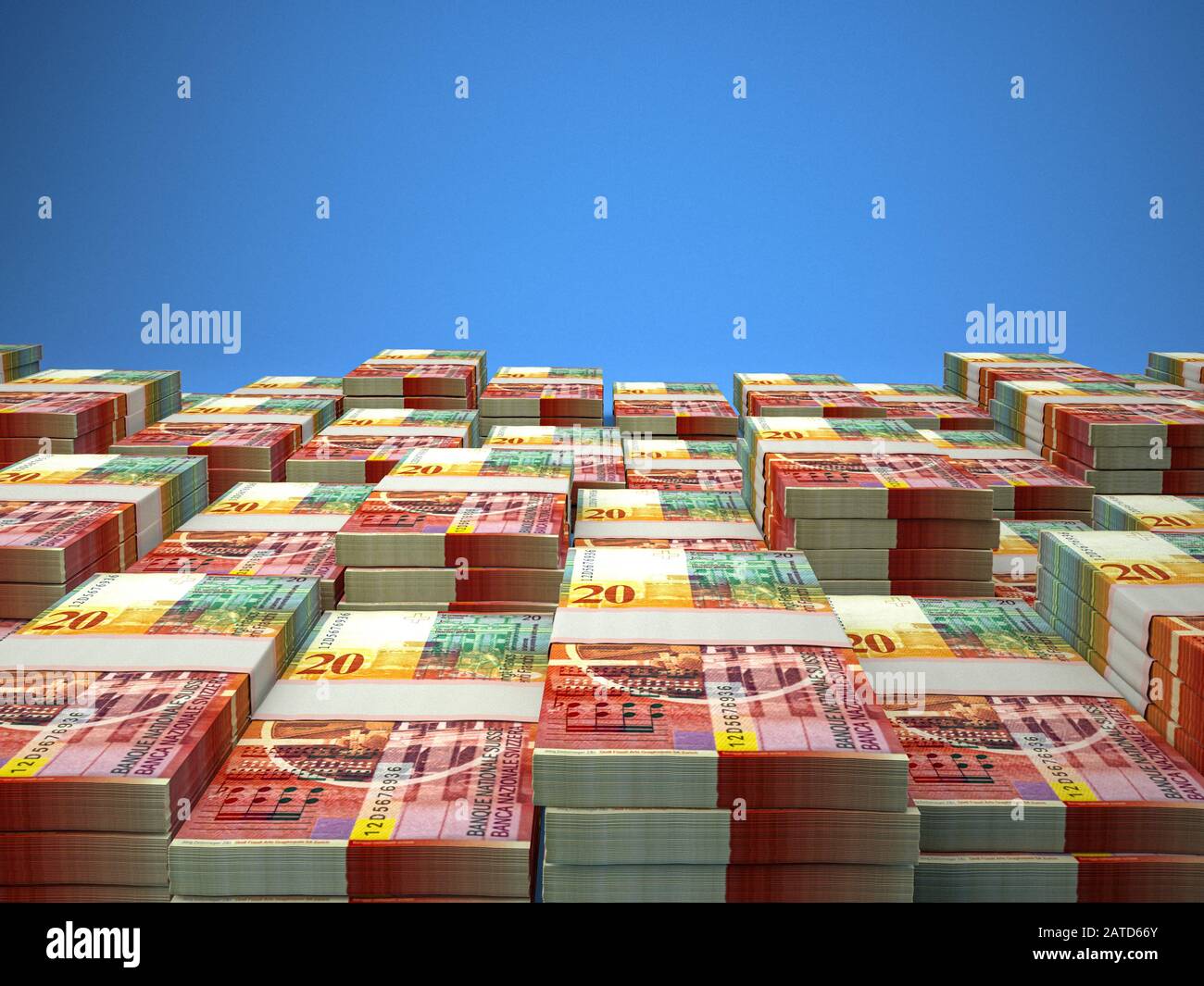 The currency of Switzerland. Finance background. Zurich. CHF. Swiss ...