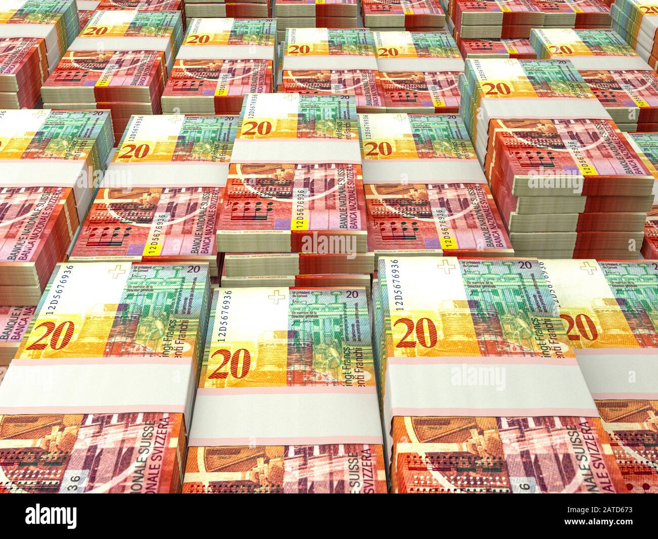 The currency of Switzerland. Finance background. Zurich. CHF. Swiss ...