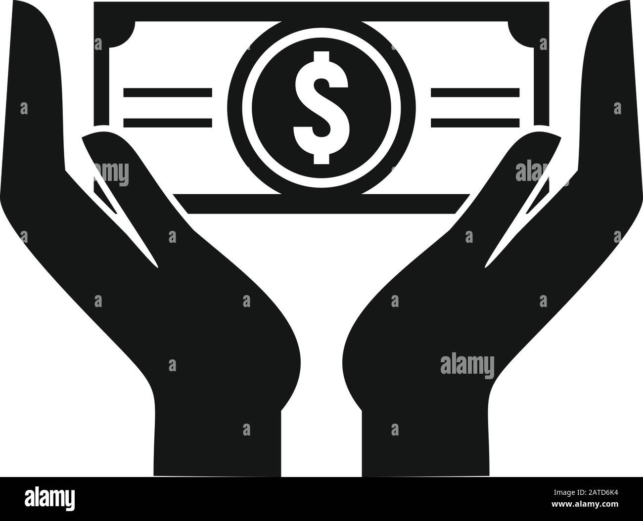 Money investor icon. Simple illustration of money investor vector icon ...