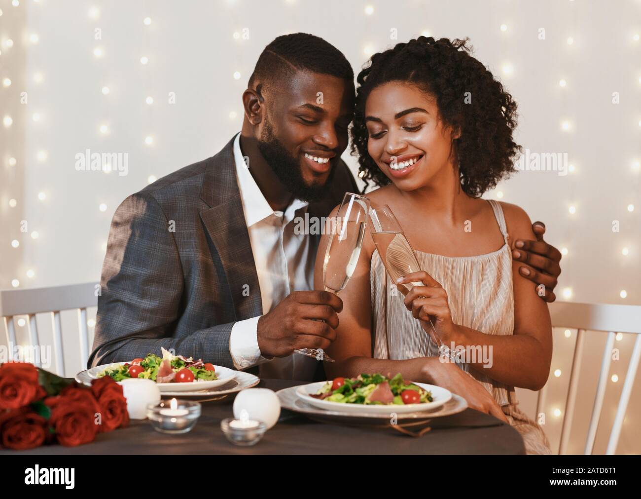 Young man eating in fancy restaurant hi-res stock photography and ...