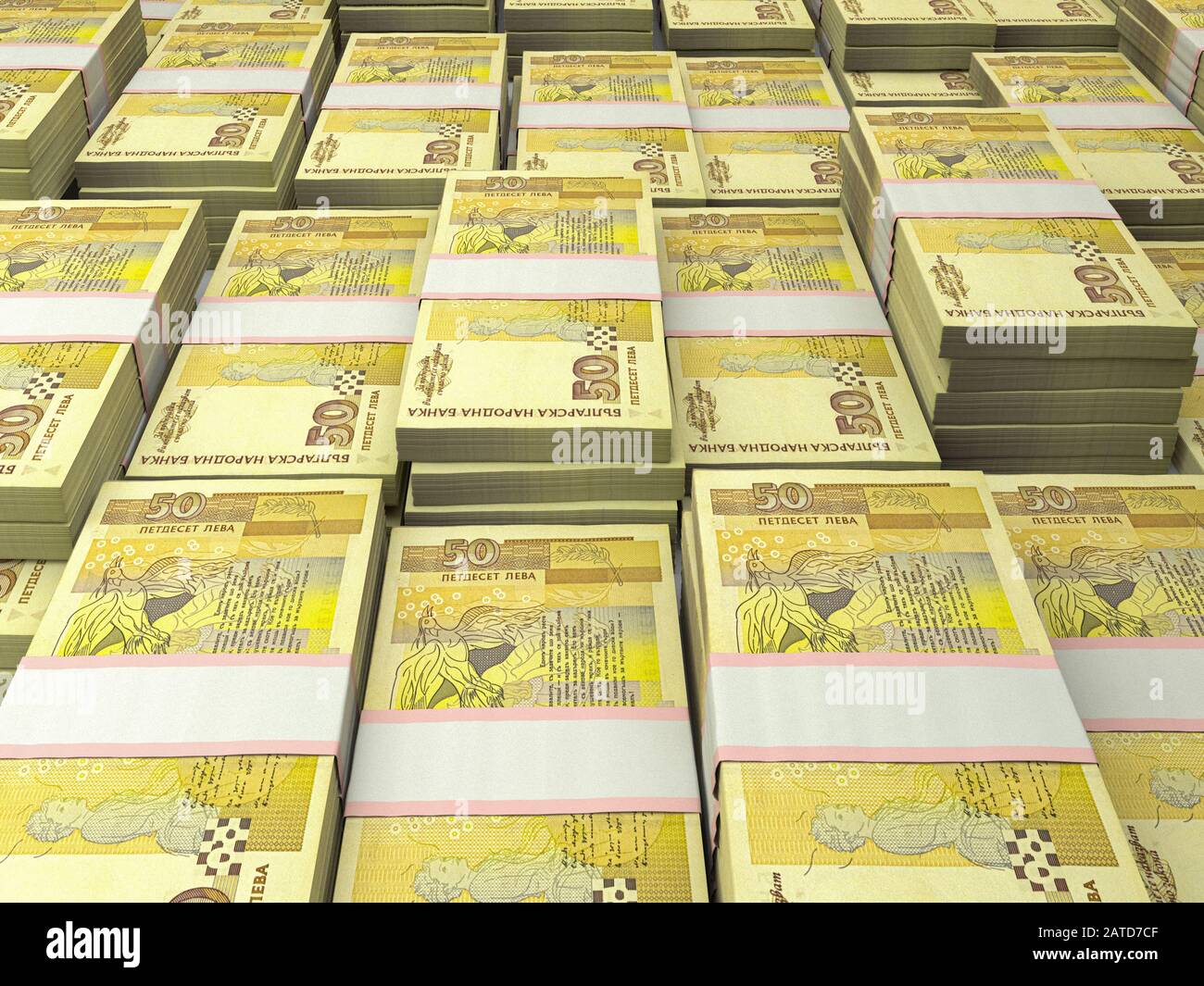Money of Bulgaria. Bulgarian banknotes background Stock Photo - Alamy