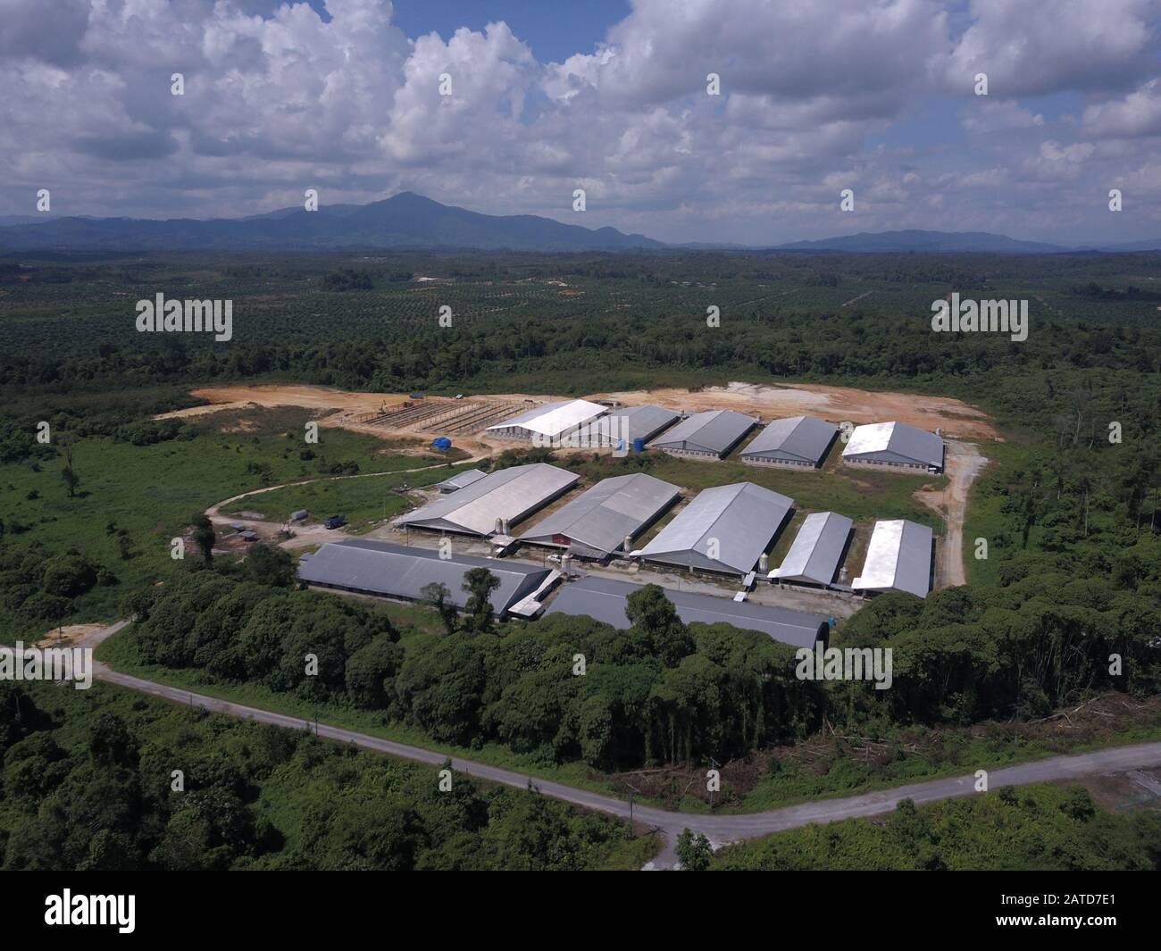 Kuching, Sarawak / Malaysia - October 19 2019: The buildings and ...