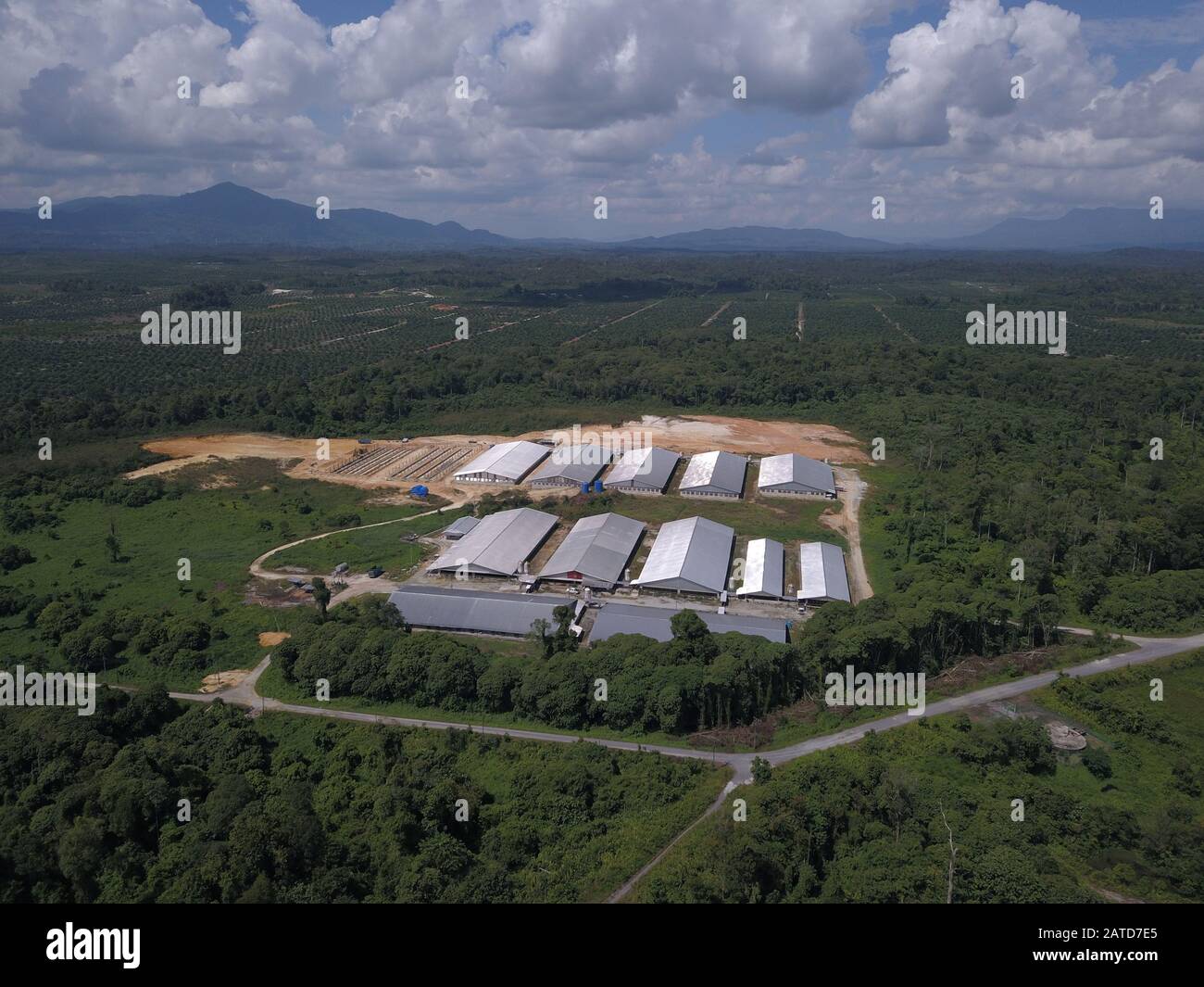 Kuching, Sarawak / Malaysia - October 19 2019: The buildings and ...