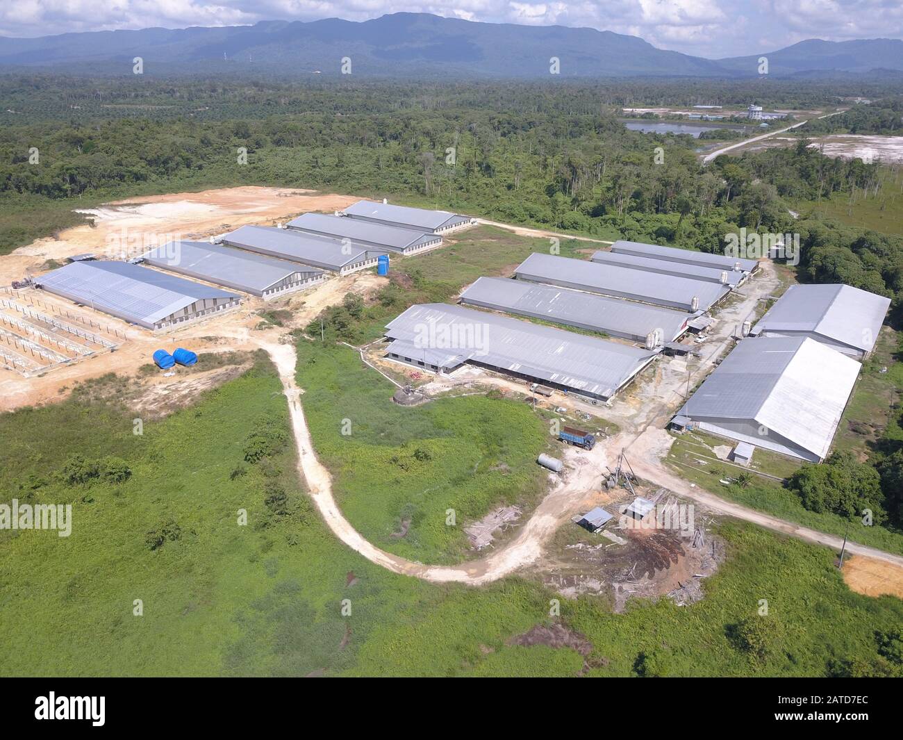 Kuching, Sarawak / Malaysia - October 19 2019: The buildings and ...