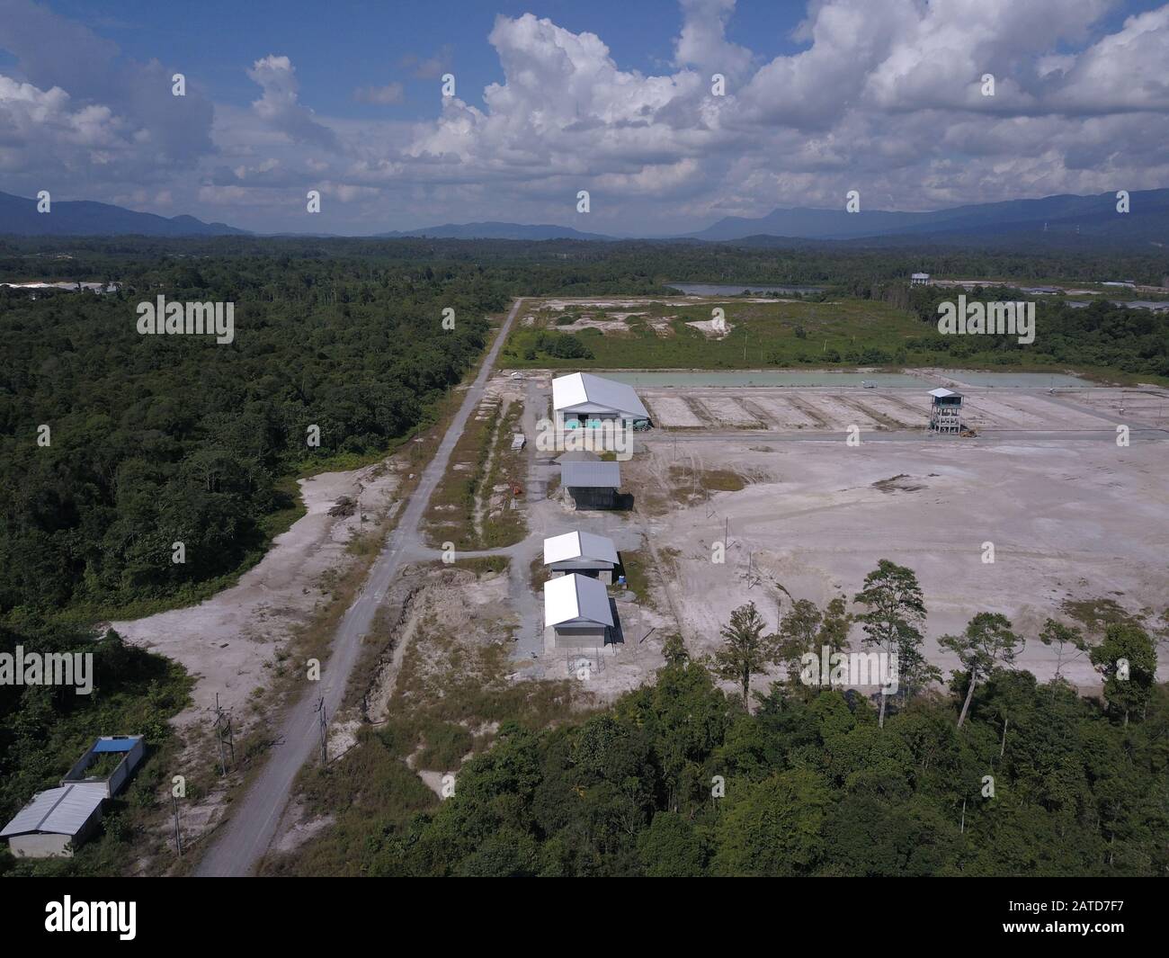 Kuching, Sarawak / Malaysia - October 19 2019: The buildings and ...