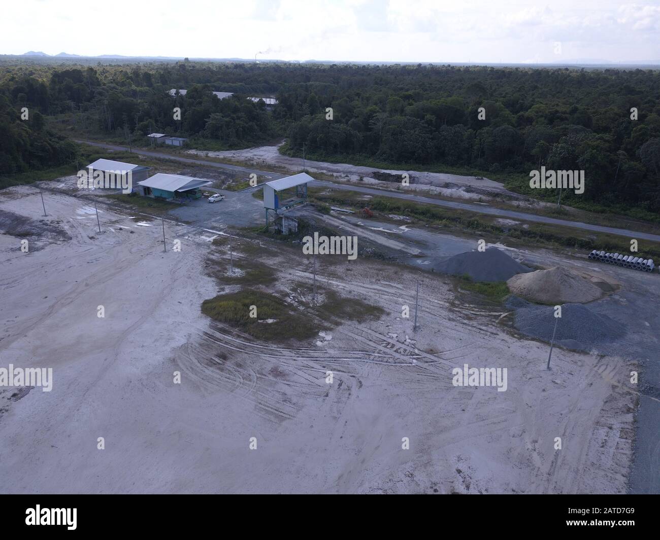 Kuching, Sarawak / Malaysia - October 19 2019: The buildings and ...