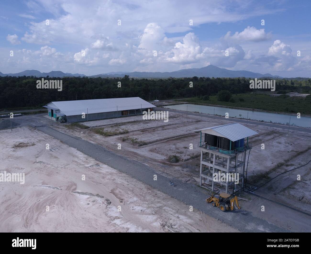 Kuching, Sarawak / Malaysia - October 19 2019: The buildings and ...