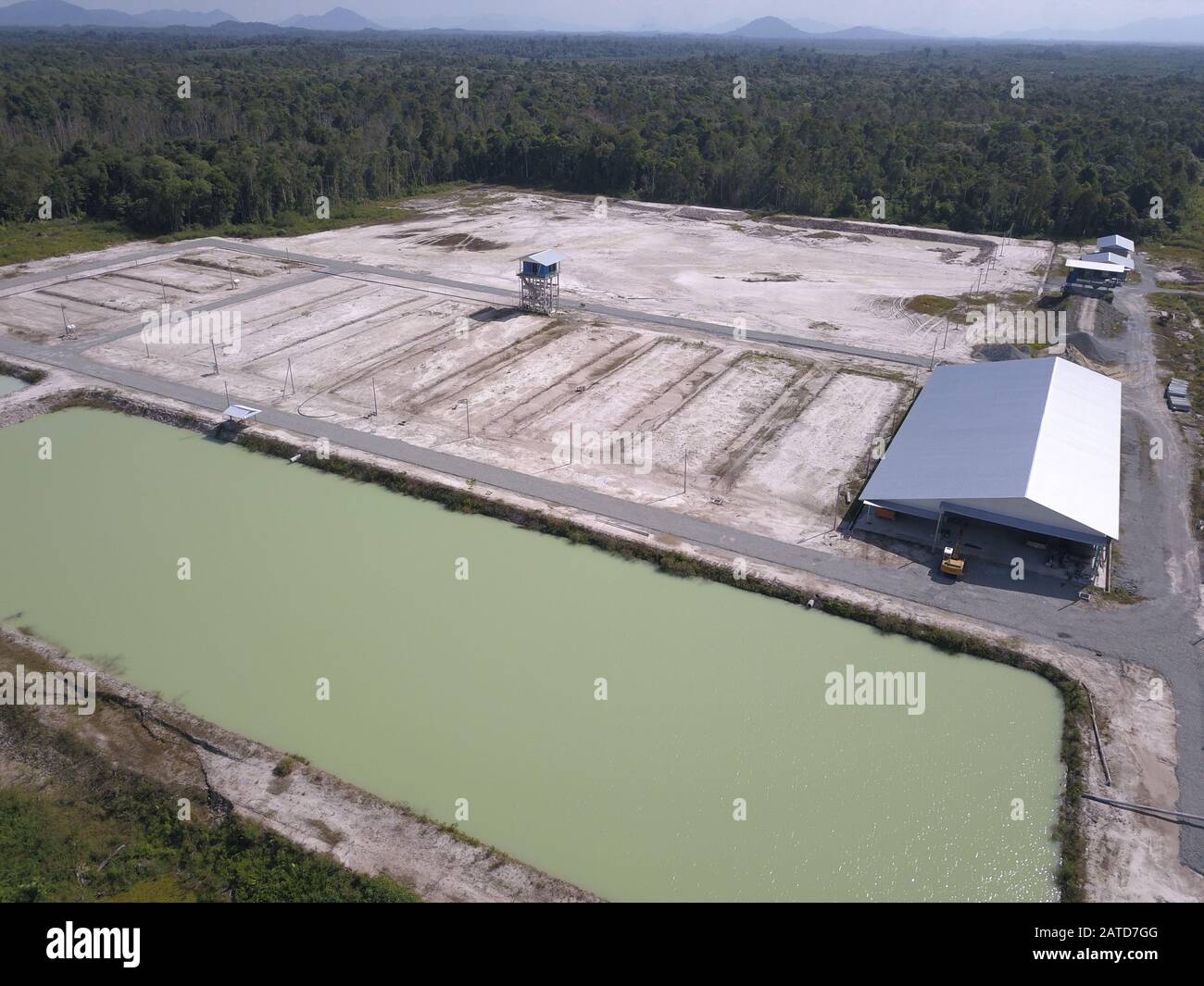 Kuching, Sarawak / Malaysia - October 19 2019: The buildings and ...