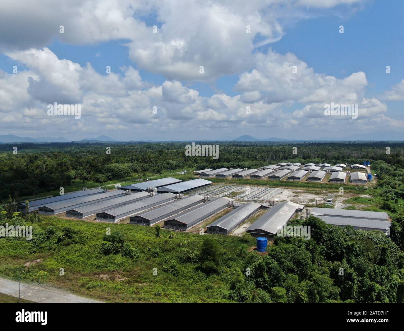 Kuching, Sarawak / Malaysia - October 19 2019: The buildings and ...