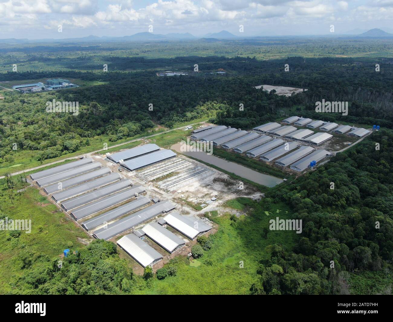 Kuching, Sarawak / Malaysia - October 19 2019: The buildings and ...