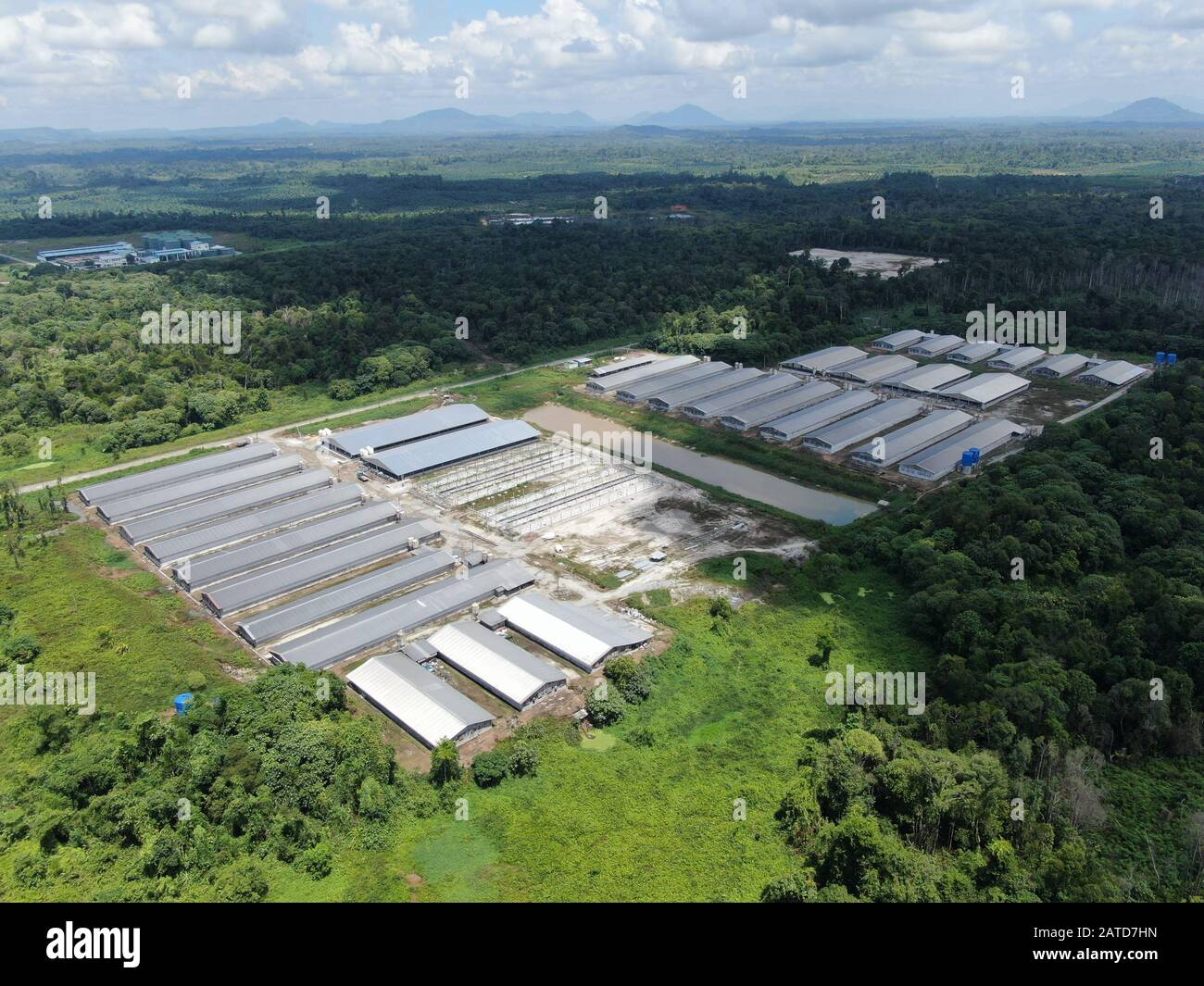 Kuching, Sarawak / Malaysia - October 19 2019: The buildings and ...