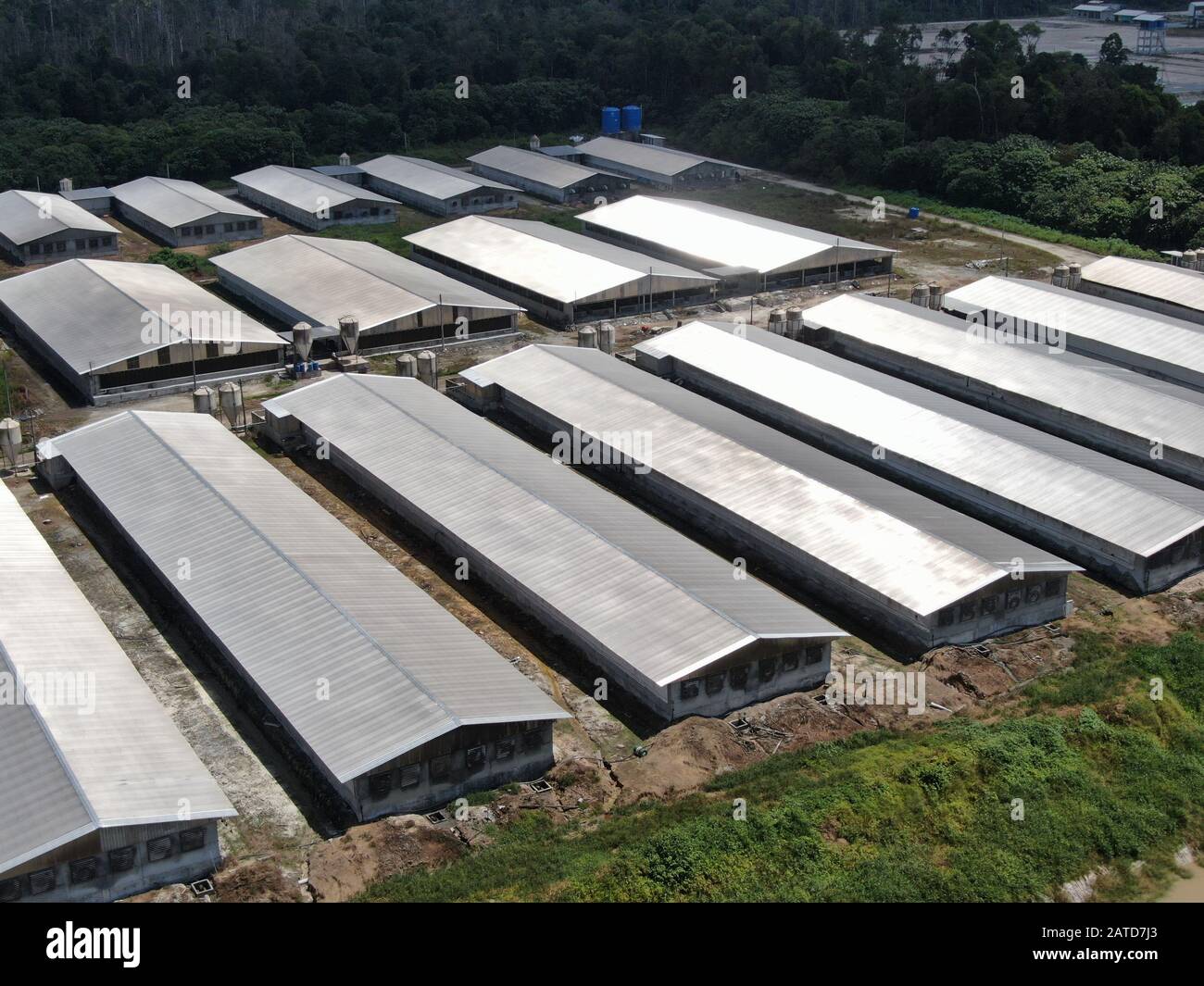 Kuching, Sarawak / Malaysia - October 19 2019: The buildings and ...