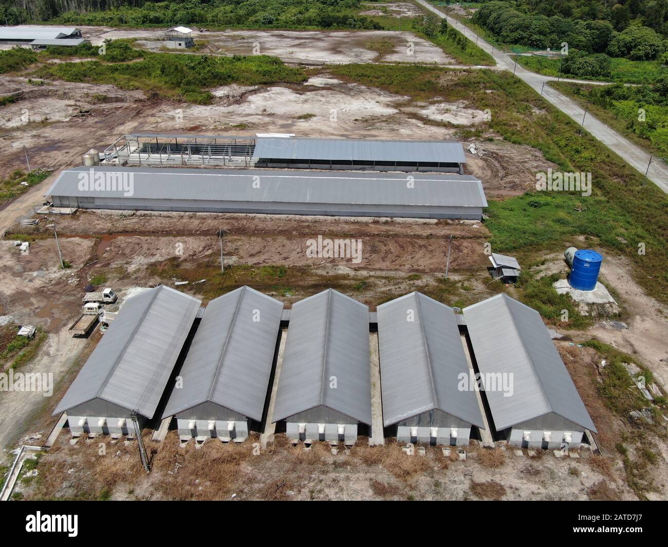 Kuching, Sarawak / Malaysia - October 19 2019: The buildings and ...