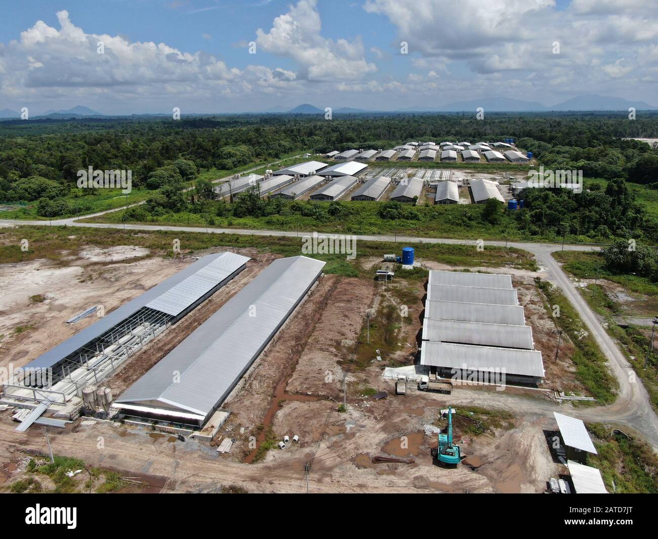 Kuching, Sarawak / Malaysia - October 19 2019: The buildings and ...