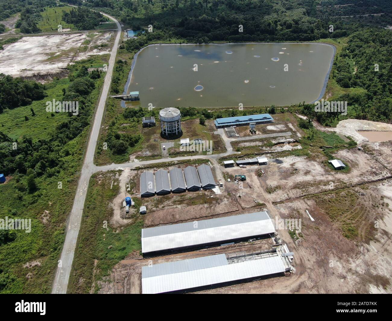 Kuching, Sarawak / Malaysia - October 19 2019: The buildings and ...