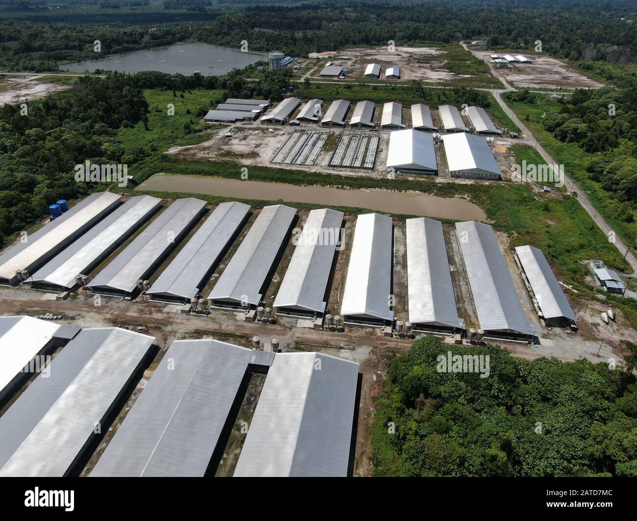 Kuching, Sarawak / Malaysia - October 19 2019: The buildings and ...