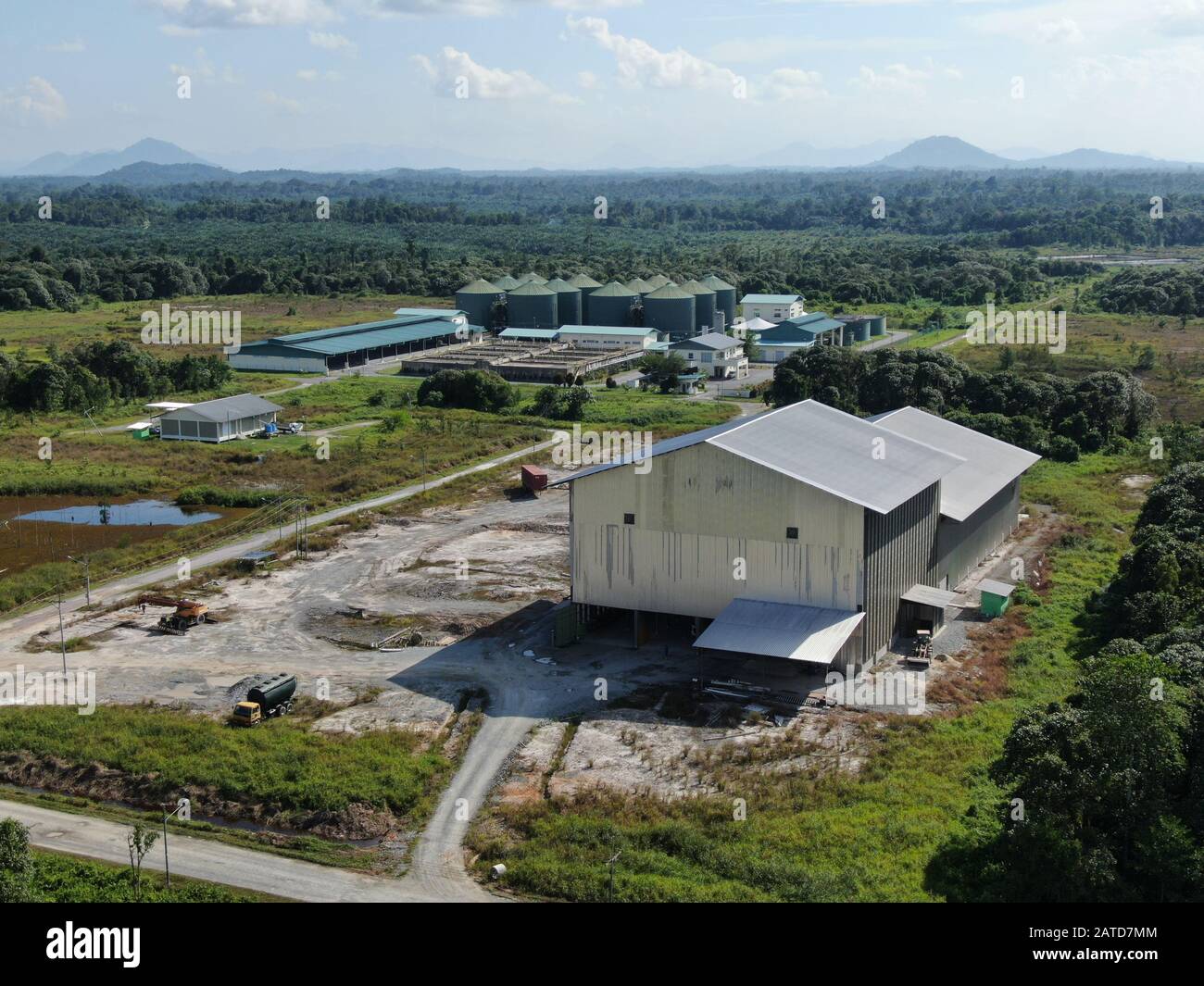 Kuching, Sarawak / Malaysia - October 19 2019: The buildings and ...