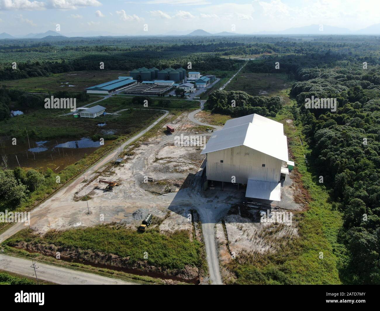Kuching, Sarawak / Malaysia - October 19 2019: The buildings and ...