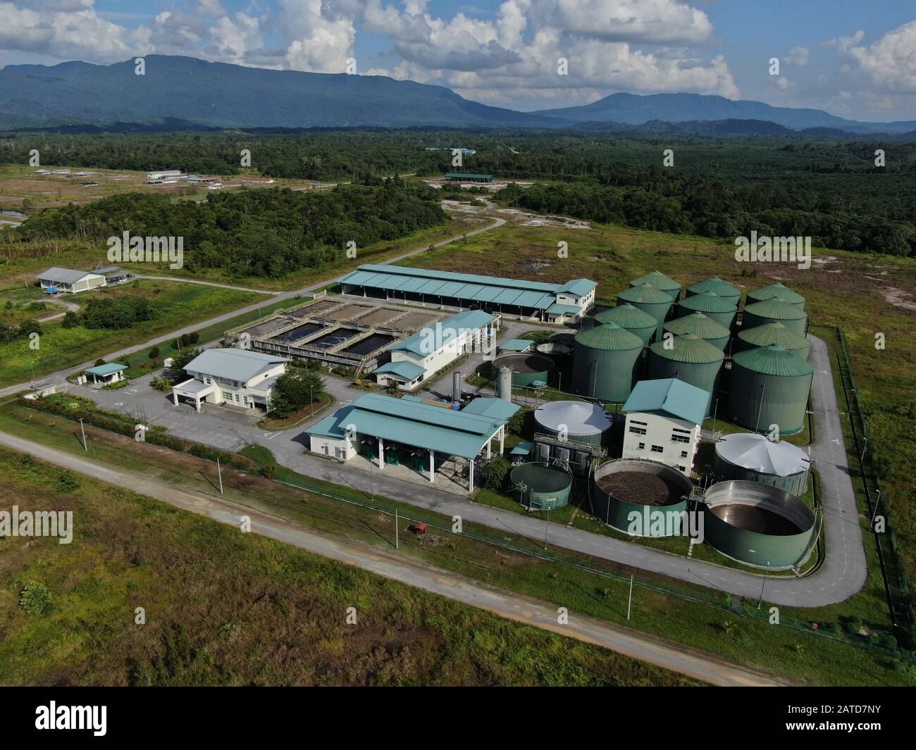 Kuching, Sarawak / Malaysia - October 19 2019: The buildings and ...