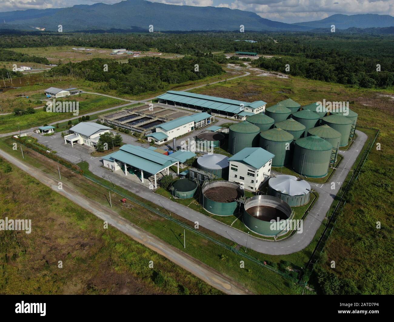Kuching, Sarawak / Malaysia - October 19 2019: The buildings and ...