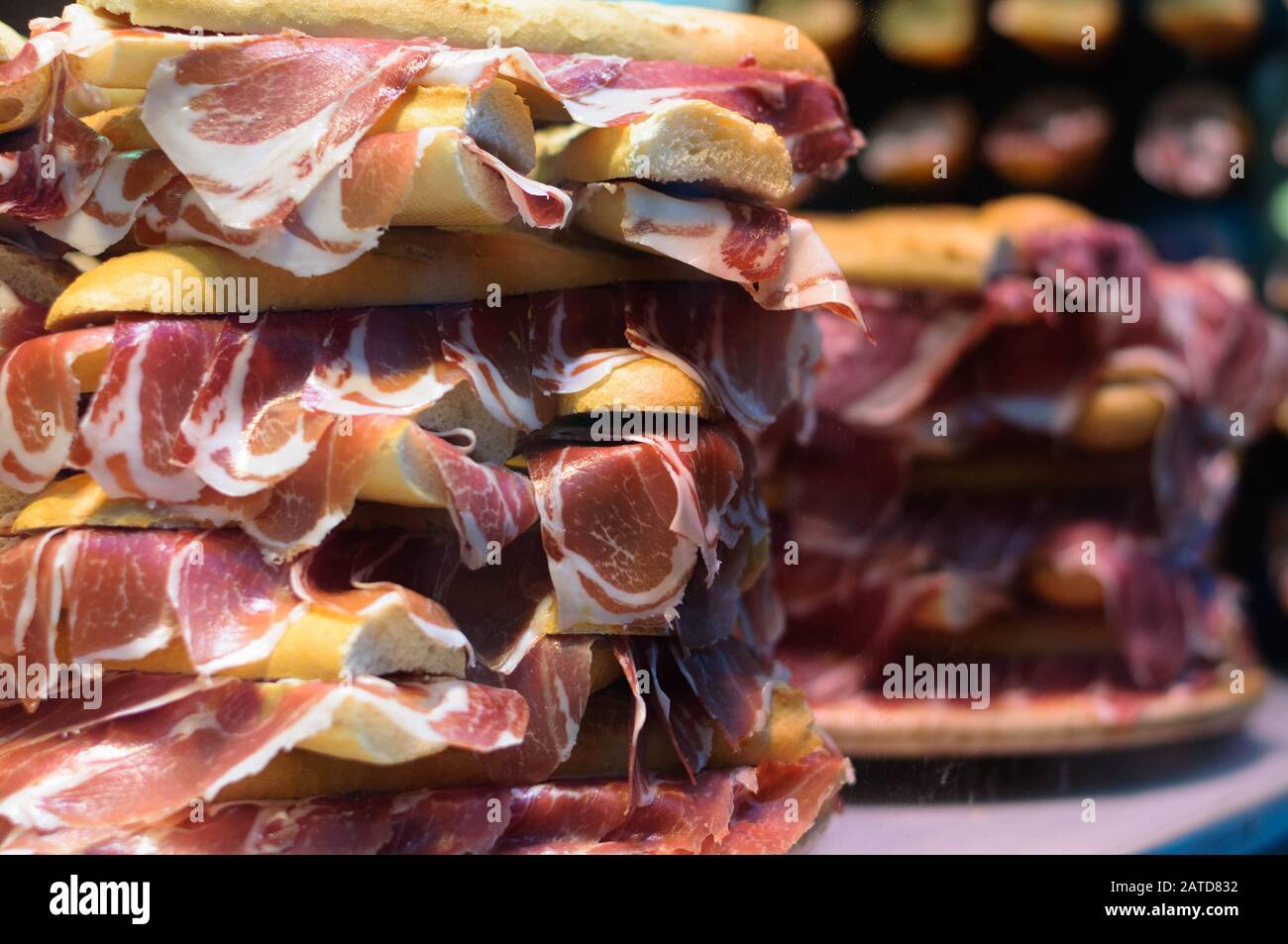 Popular spanish tapas jamon hi-res stock photography and images - Alamy