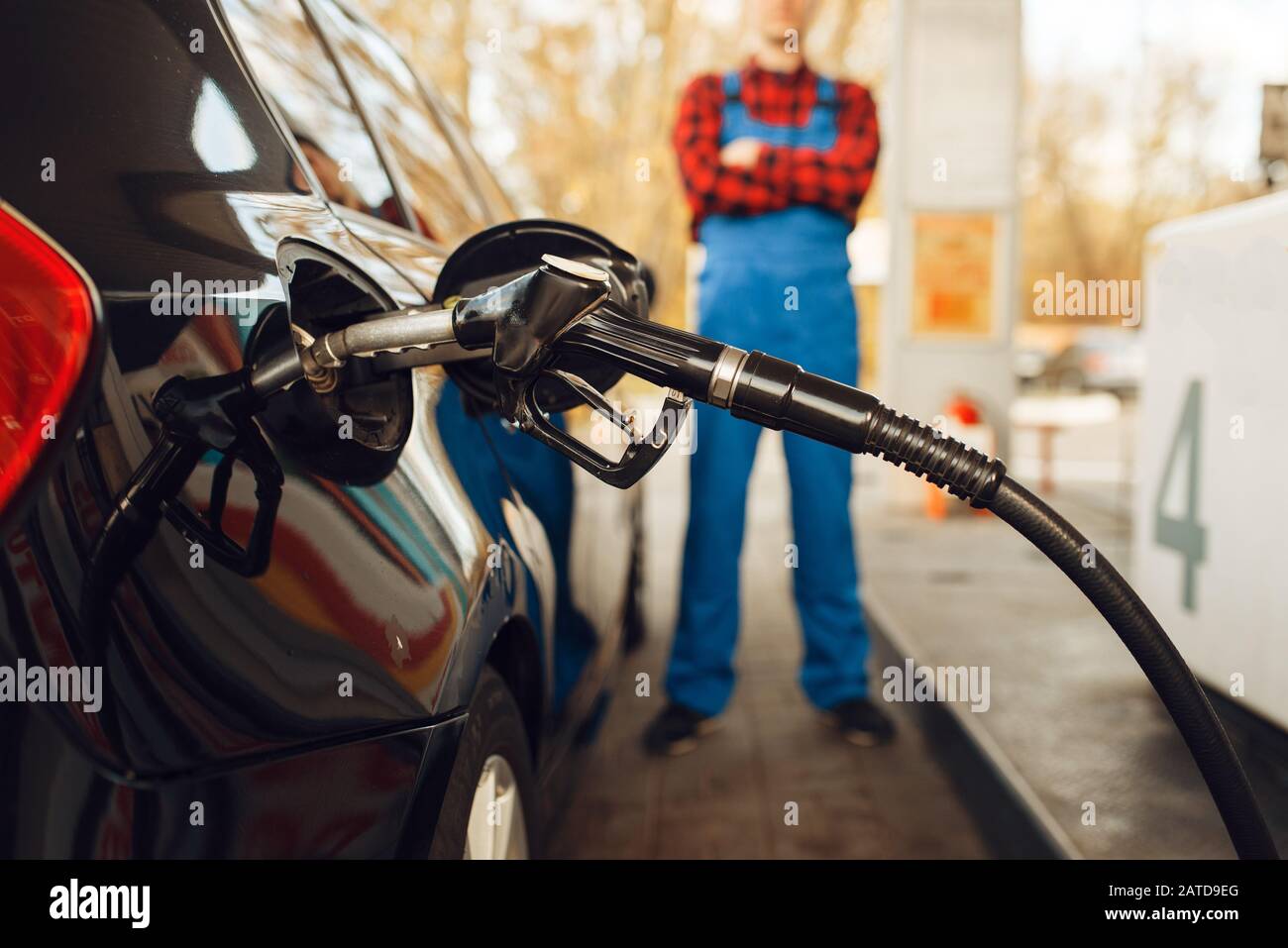 Vehicle gas station hi-res stock photography and images - Alamy