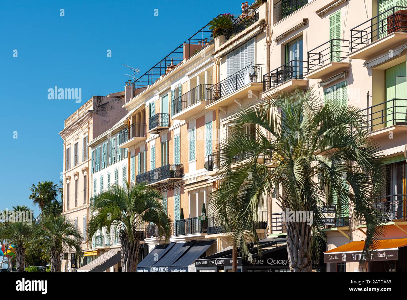 CANNES, FRANCE - JUNE 01, 2019: Beautiful and Exotic Architecture Of ...