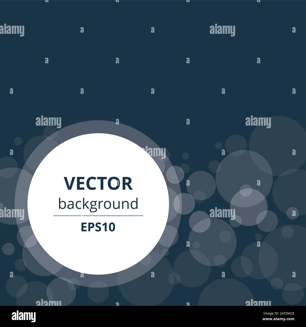 Transparent crossing circles abstract background. White bubbles ...