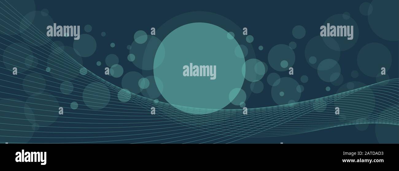 Crossing transparent circles and twisted intertwined curved lines on ...