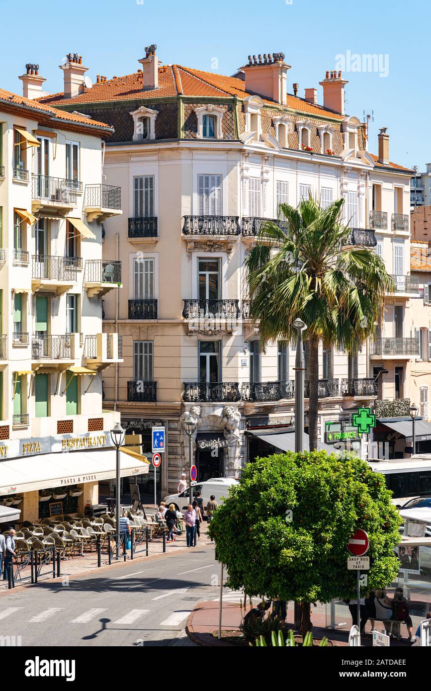 CANNES, FRANCE - JUNE 01, 2019: Beautiful and Exotic Architecture Of ...