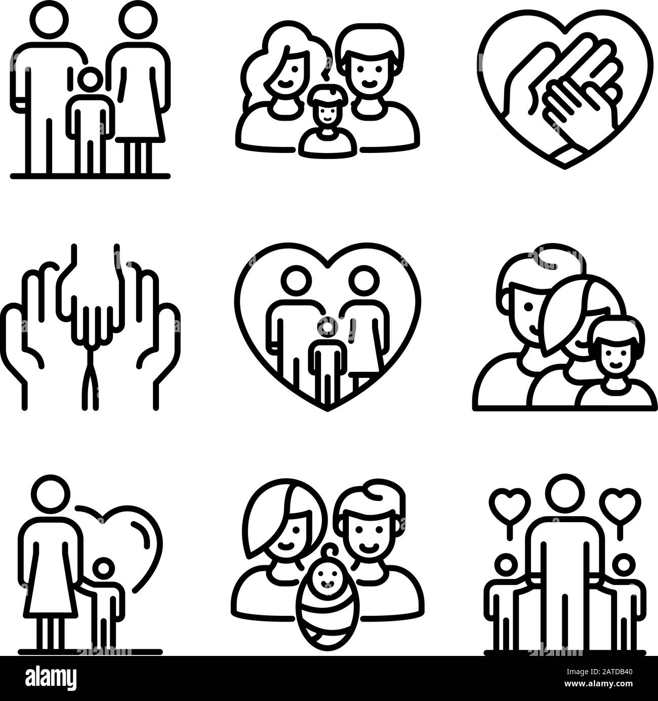 Children foster care Black and White Stock Photos & Images - Alamy