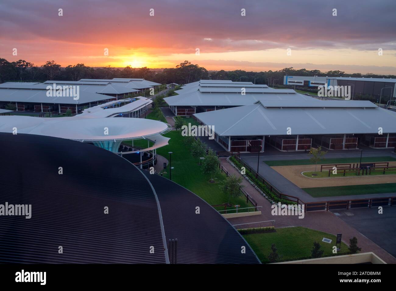 Warwick Farm Racecourse Stock Photo - Alamy