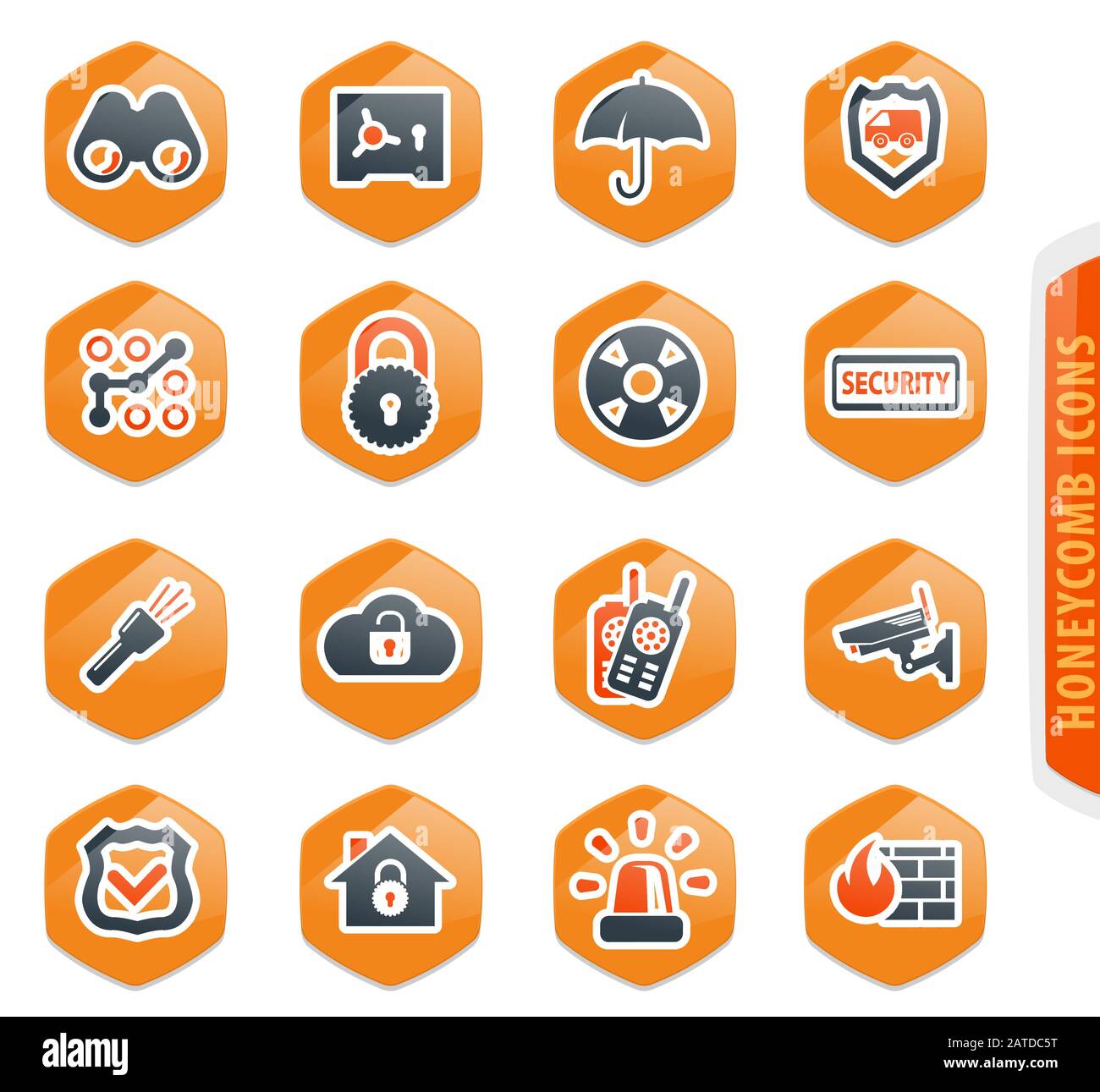 Security and protection icons set Stock Vector Image & Art - Alamy