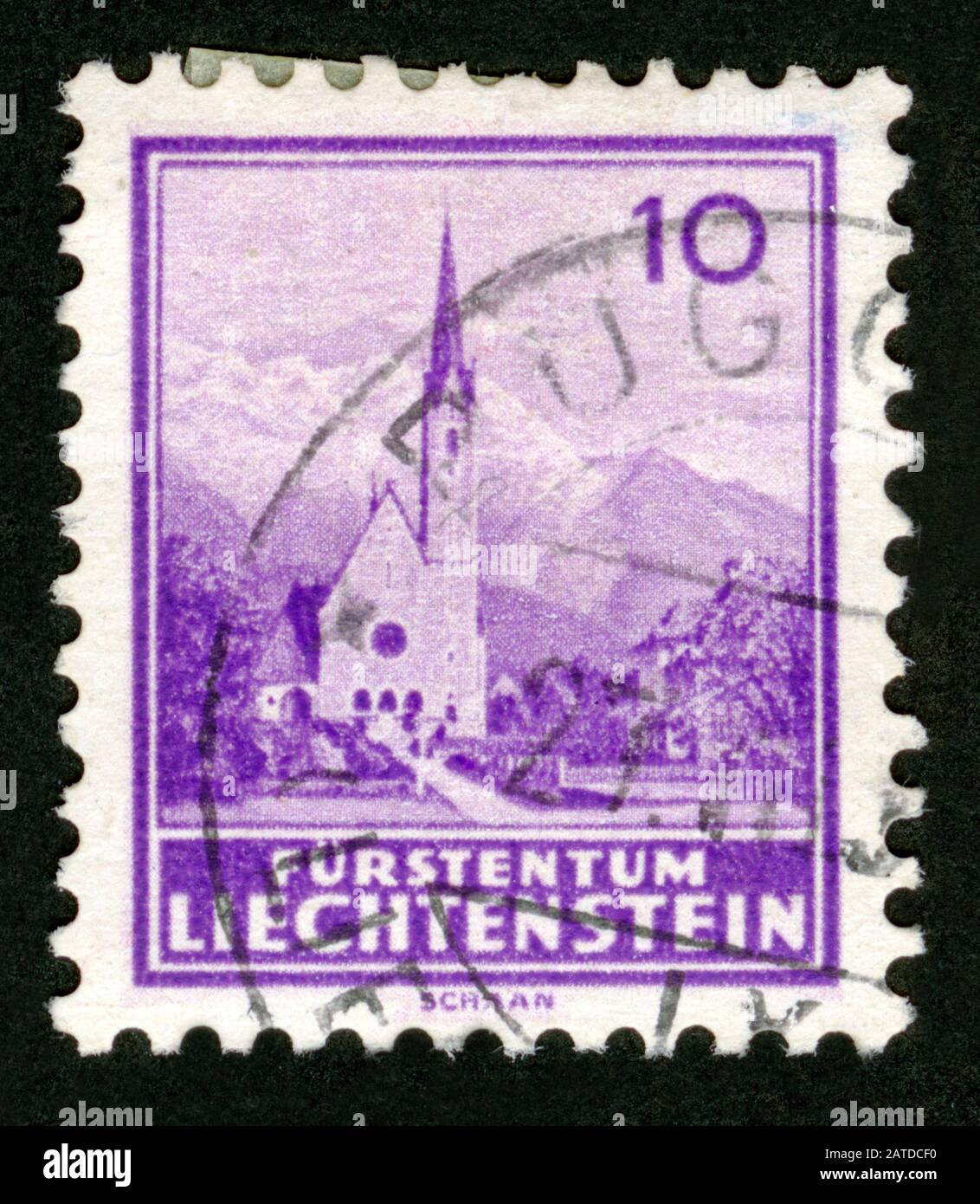 Postage stamp liechtenstein stamps philately collecting collection hi-res stock photography and ...
