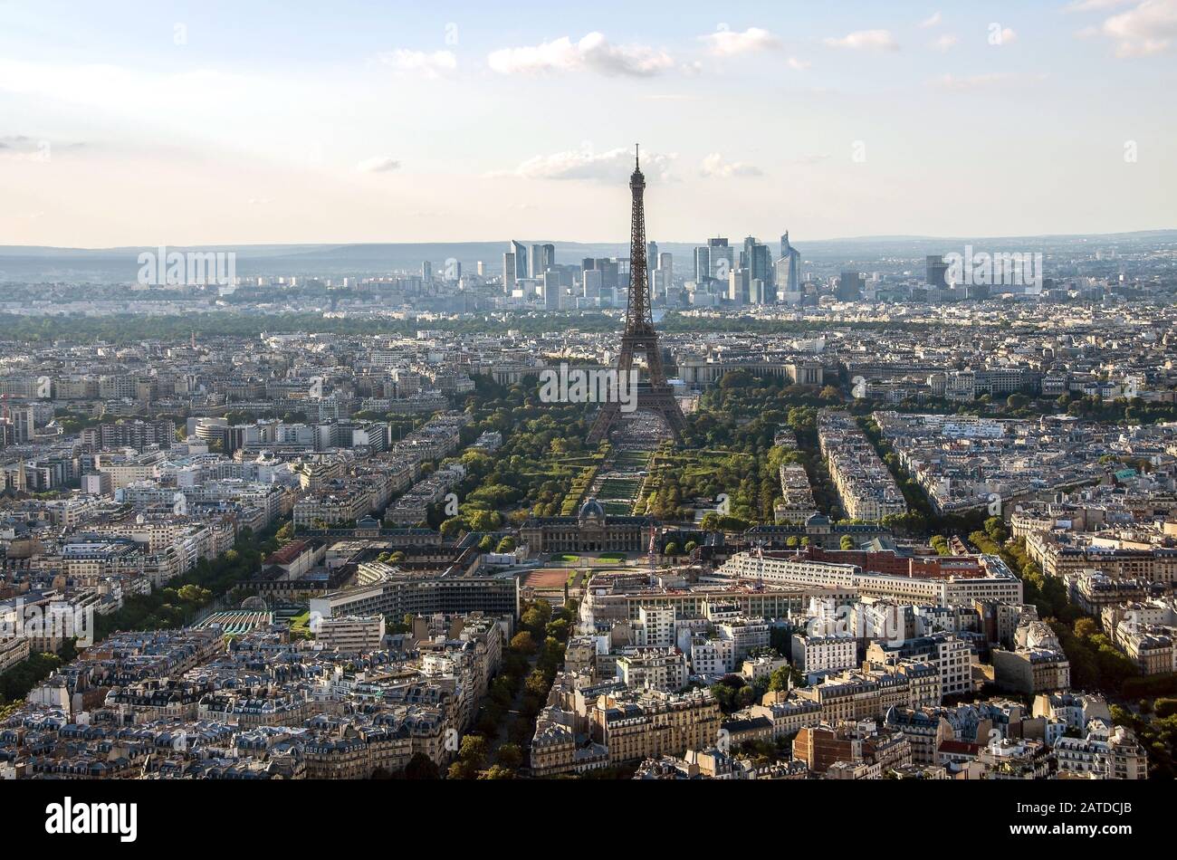 Eiffel Tower and Paris cityscape in day time, France Stock Photo - Alamy