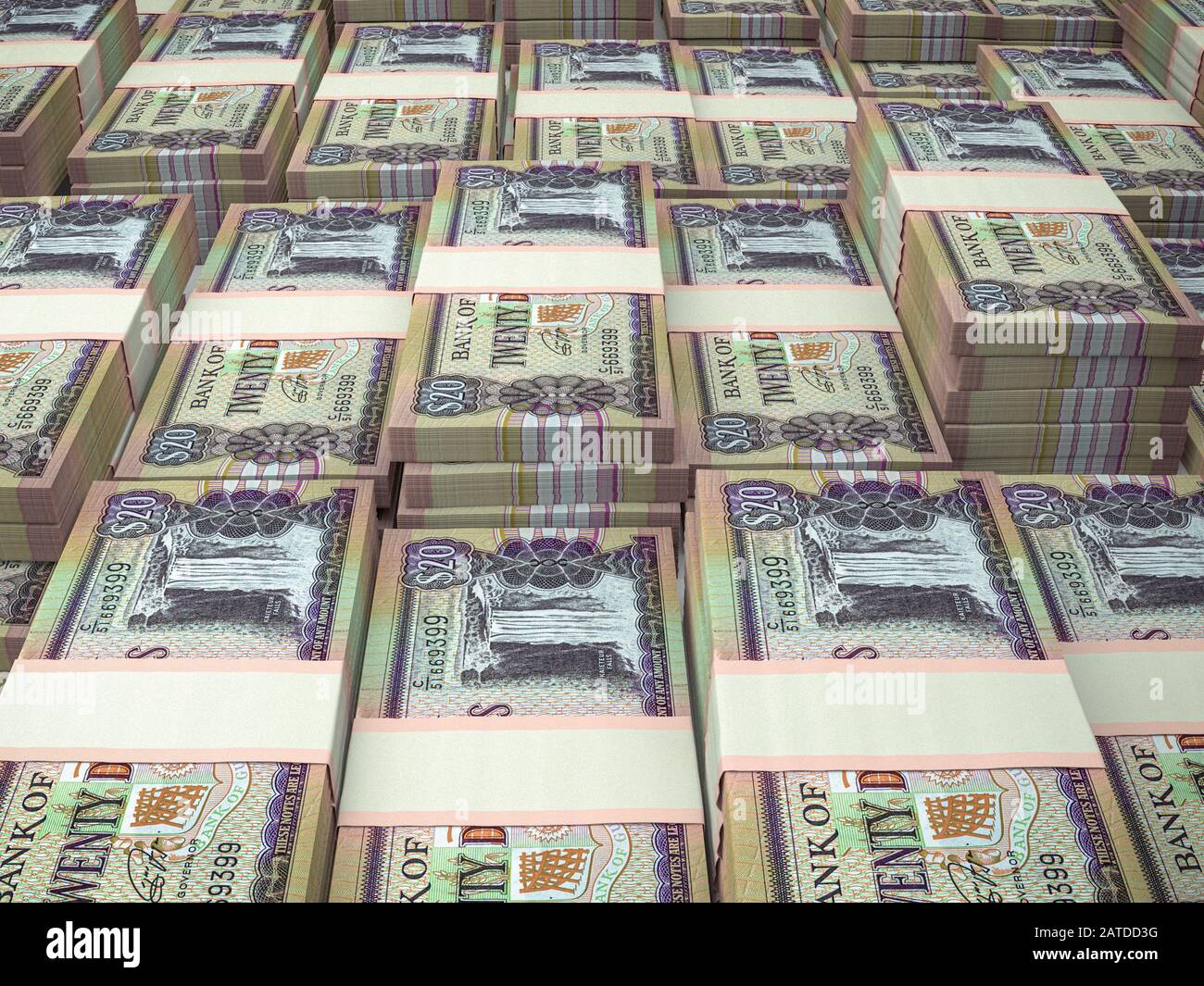 Guyana banknotes hi-res stock photography and images - Alamy