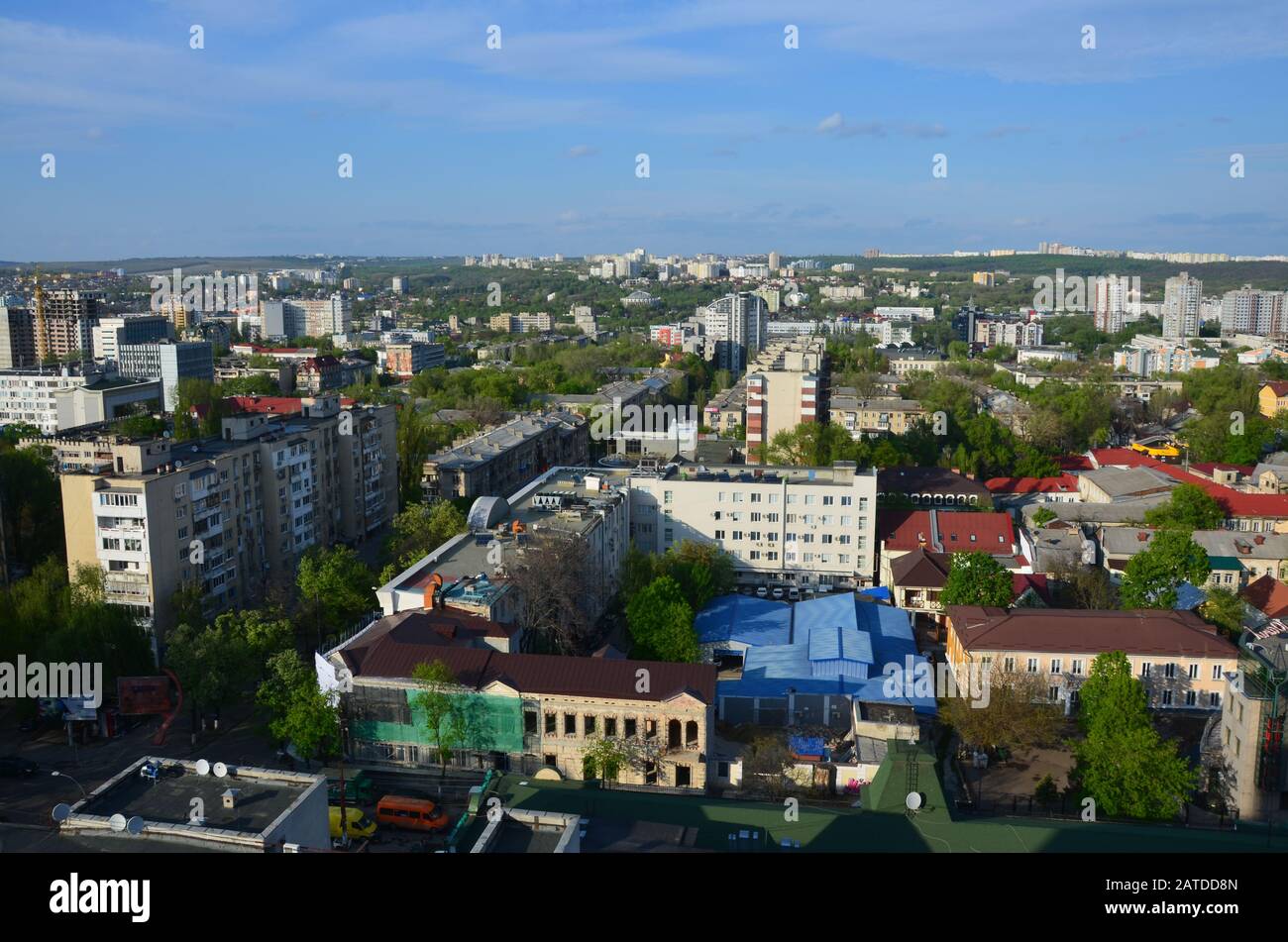 Chisinau, Moldova - 15 of May 2016 - The capital city of the Republic ...